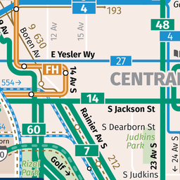 Seattle Transit Map