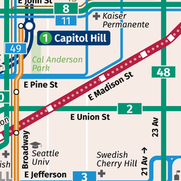 Seattle Transit Map